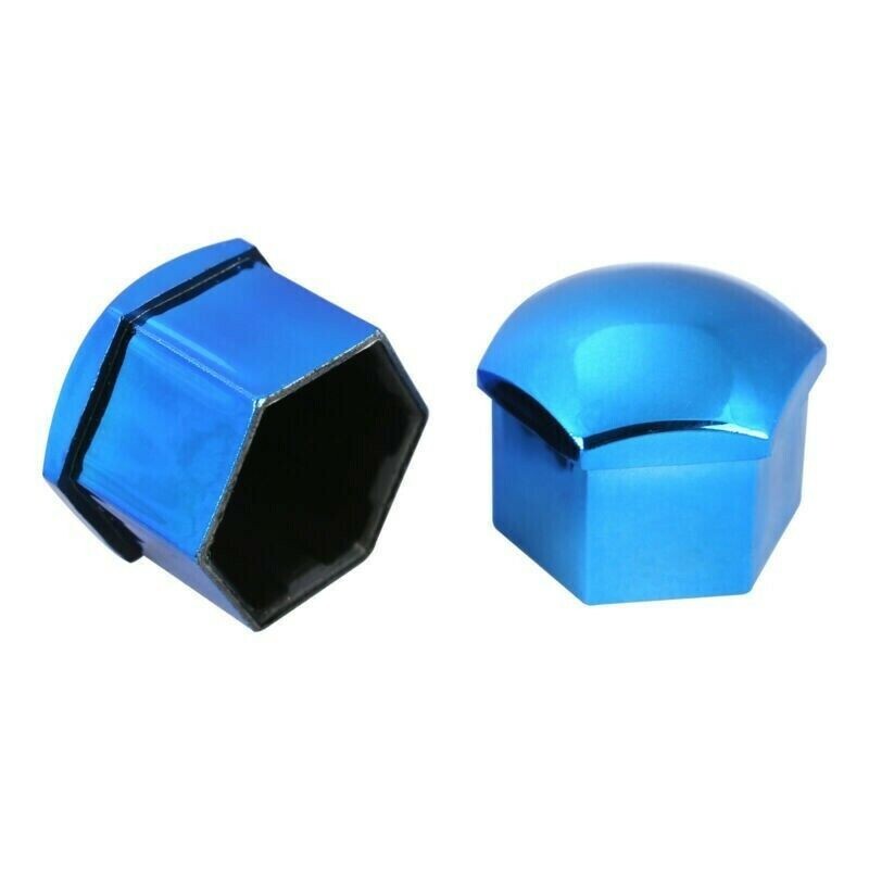 20x 17mm Car Hub Screw Cover Wheel Nut Cap Bolt Rims Nuts & Removal ...
