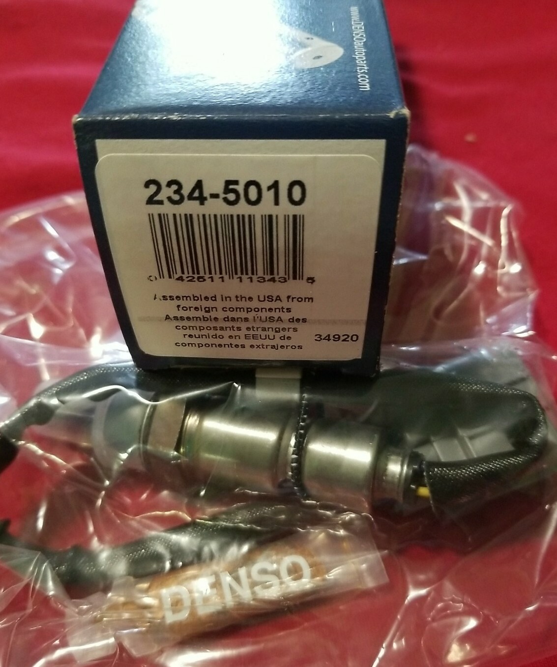 New! Volvo XC90 DENSO Downstream Left Oxygen Sensor DOX-0402 30622252 ...