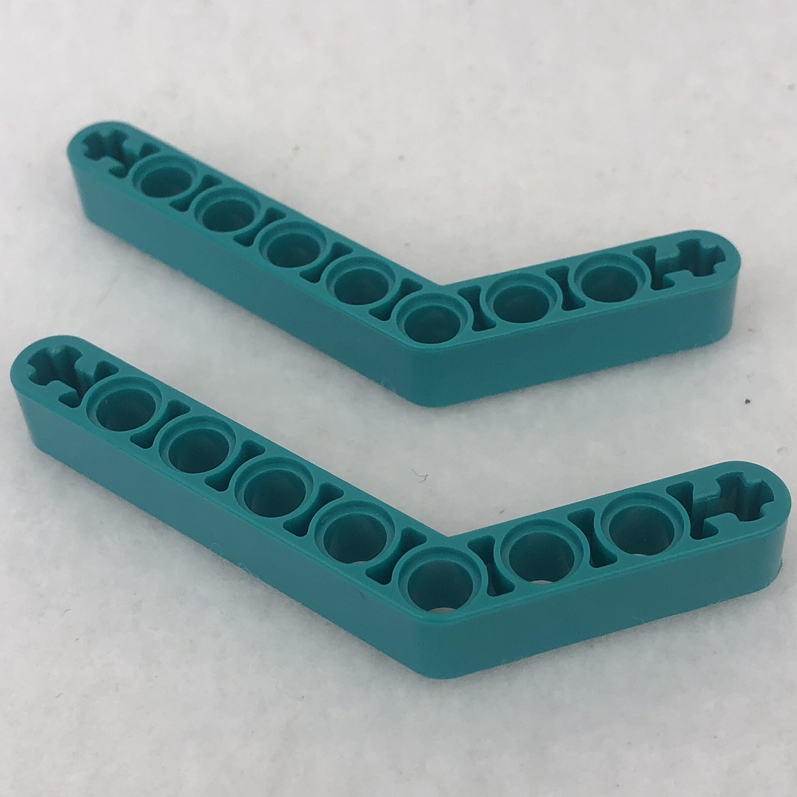 LEGO 6629 Dark Turquoise Technic, Liftarm, Modified Bent Thick 1 x 9 (6 ...