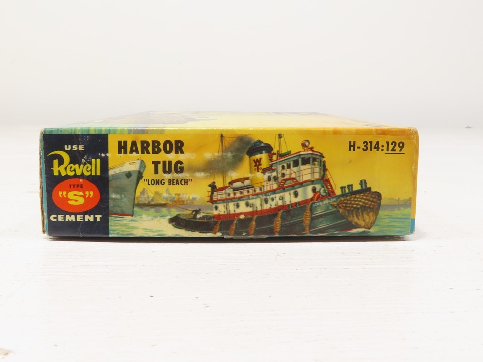 Revell H-314:129 Harbor Tug "Long Beach" Model Kit LN | eBay