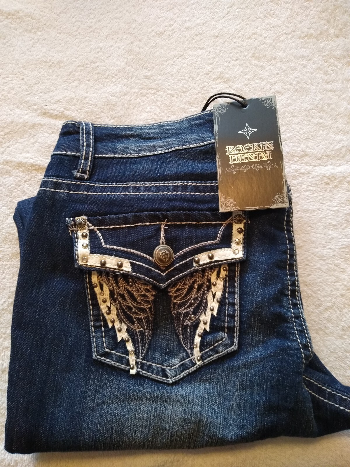 Rockin Denim jeans - Brand New size 10 | eBay