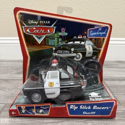 Disney Pixar Cars Rip Stick Racers Sheriff Supercharged K4616 | eBay