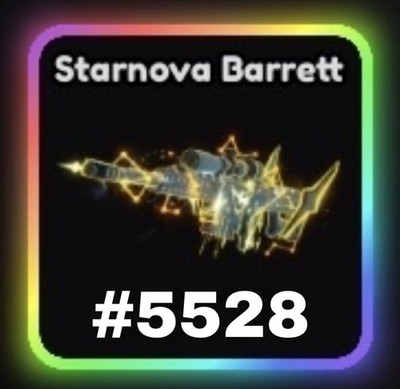 Roblox: HyperShot🚀 Starnova Barret cheap🔥 | eBay