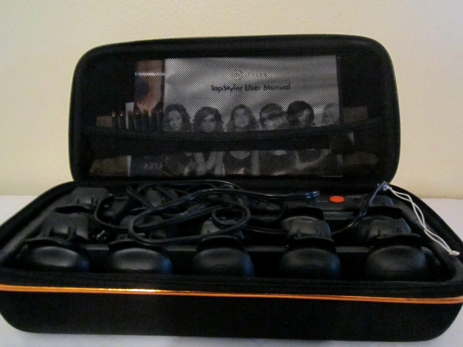 LN TOPSTYLER BY INSTYLER HEATED CERAMIC STYLING CLAM SHELLS HAIR ...