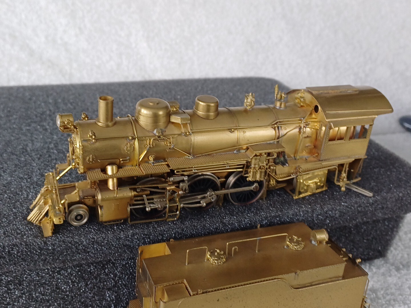NJ Custom Brass HO Gauge 2-6-2 ATSF 1800 Series Brass Loco | eBay UK