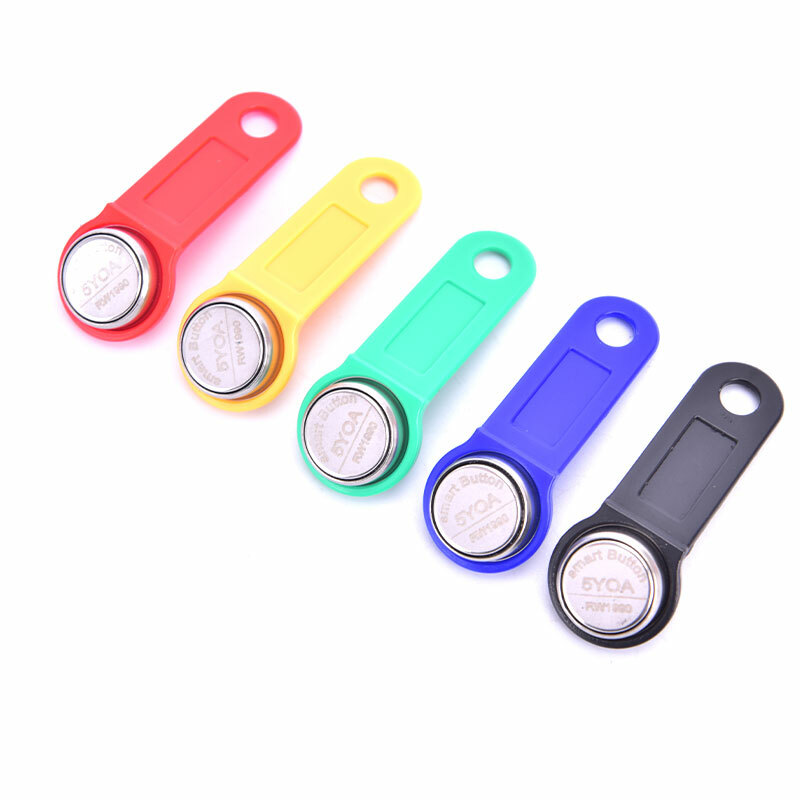 10pcs Rewritable RFID Touch Memory Key RW1990 IButton for Copy Card ...