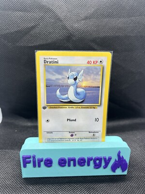 Pokemon Card - Dratini German 1st Edition Base Set 026/102 Uncommon | eBay
