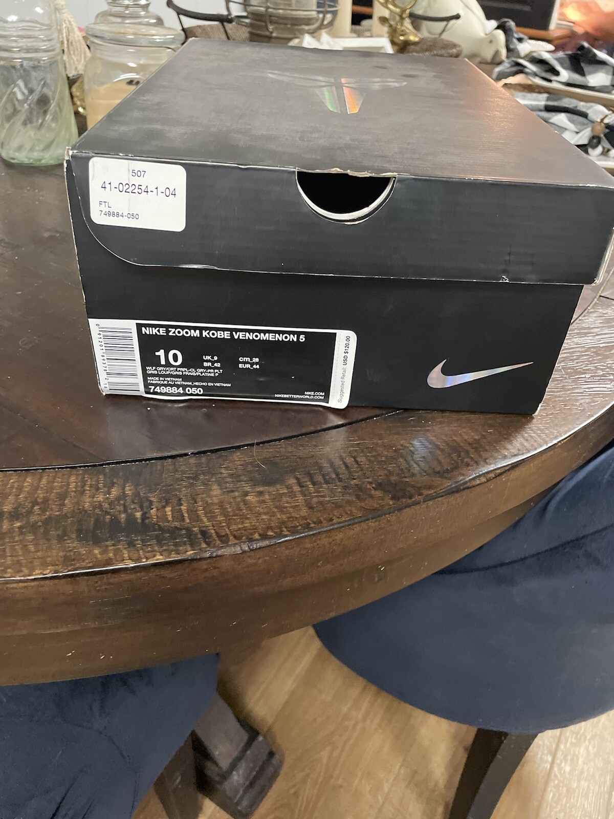 Size 10 - Nike Zoom Kobe Venomenon 5 Wolf Grey | eBay