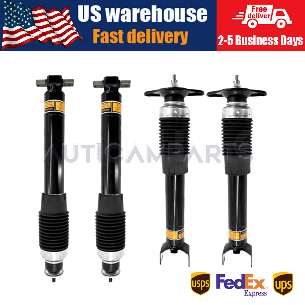 4x Front & Rear Shocks Struts w/Magnetic For Corvette C5 C6 03 ...