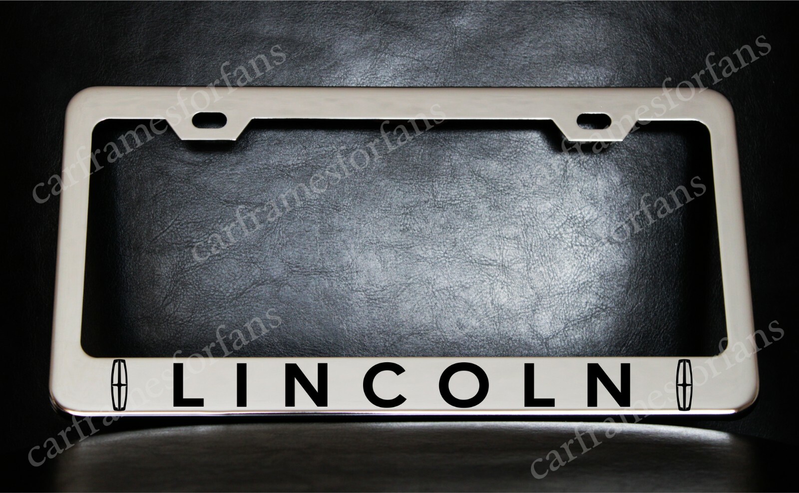 LINCOLN License Plate Frame - Premium Chrome Plated Metal | eBay