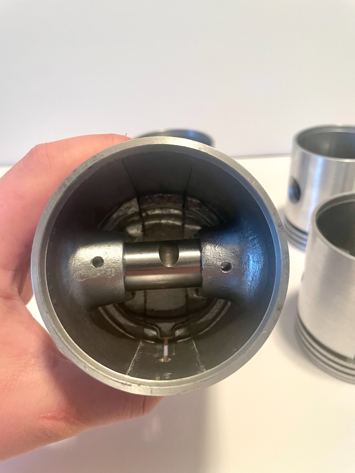 Jeep pistons for 134 engines, .100 oversize, new old stock | eBay
