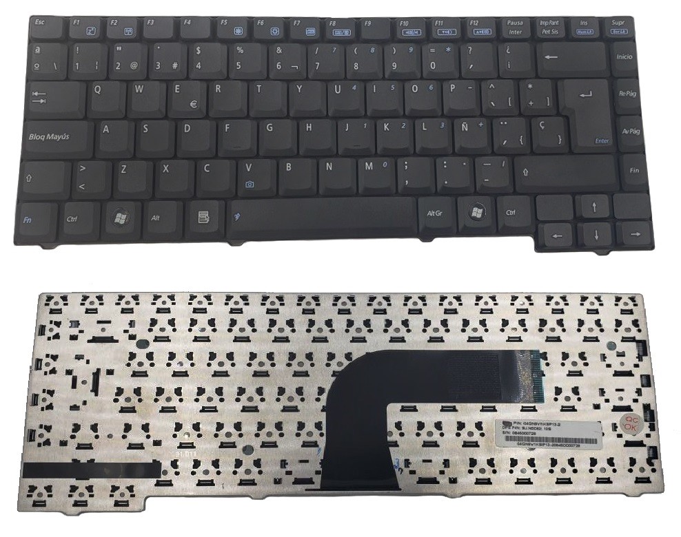 NEW! Keyboard For ASUS A3A A3E A3H A3V BLACK SPANISH | eBay
