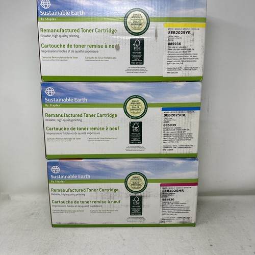 Sustainable Earth SEB2025MR SEB2025CR SEB2025YR Compatible with HP ...
