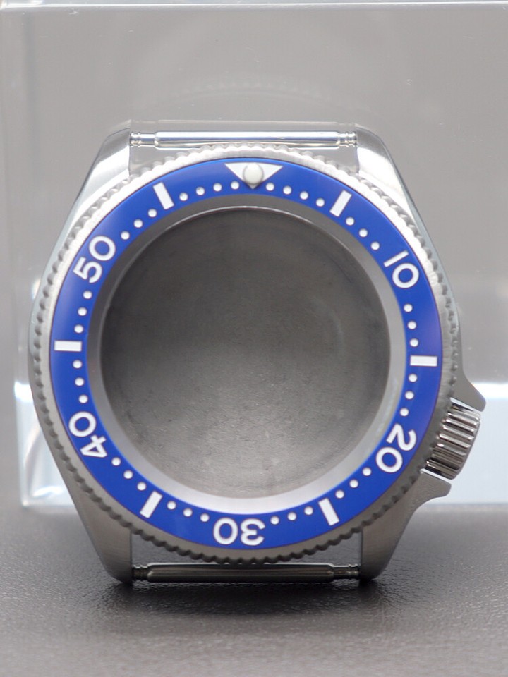 Silver 38mm Watch Case For Modify SKX013 SKX009 Mod 3.8crown NH35 36 ...