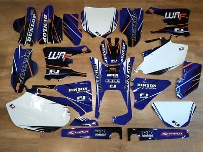 YAMAHA WRF450 WR WRF 450 WR450F GRAPHICS STICKER DECALS KIT 2006 | eBay UK
