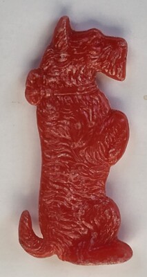 1947 Vintage Premium Cracker Jack Prize Toy Stand Up Scotty Dog Begging ...