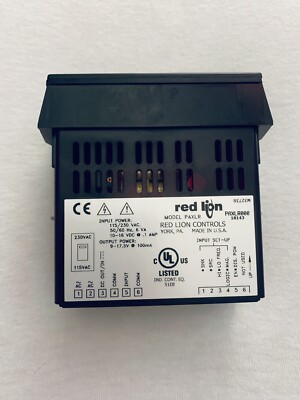 New Red Lion PAXLR000 Digital Control Panel 230VAC 50/60Hz 16VDC 26151 ...