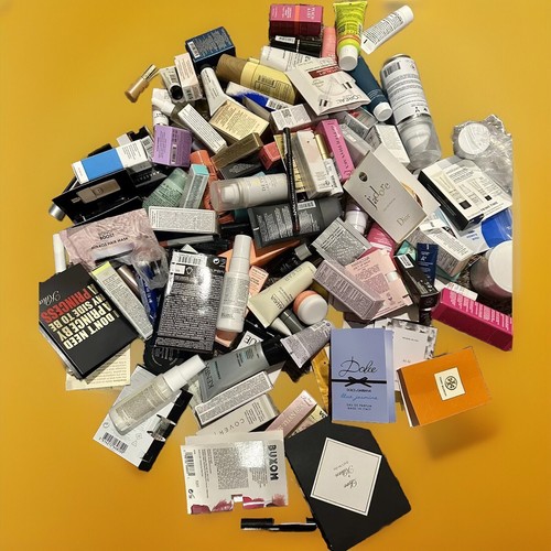 Lot of 25 Deluxe/Travel/Sample Sized (Hair/Skin/Makeup/Perfume) Beauty ...