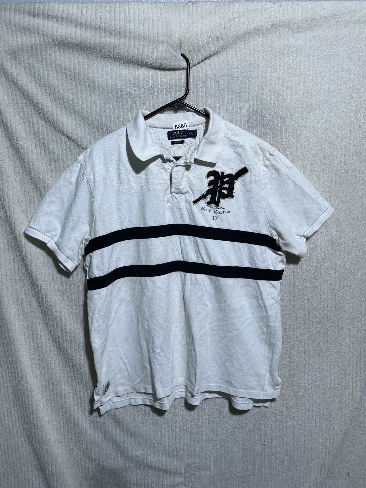 Polo Ralph Lauren Skull Captain rowing club polo shir… - Gem