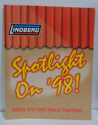 Vintage 1998 Lindberg Model Kits Catalog Model Kits That Really Perform ...