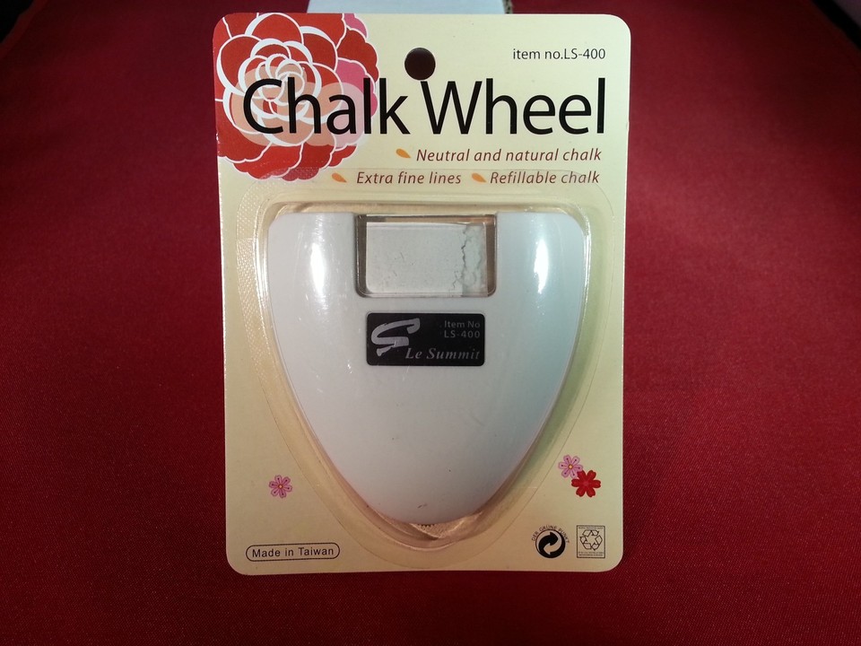 Chalk Wheel Tailors Fabric Marking Sewing Notions Seamstress W,Y,B,P | eBay