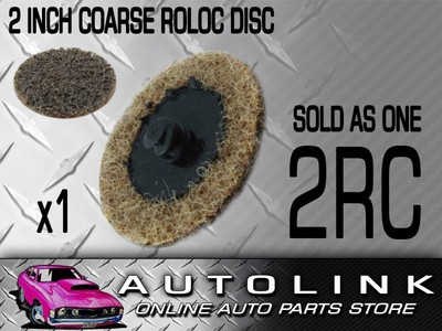 ROLOC DISC 2" 51mm COARSE QUICKLY REMOVE GASKET MATERIALS OXIDATION ...