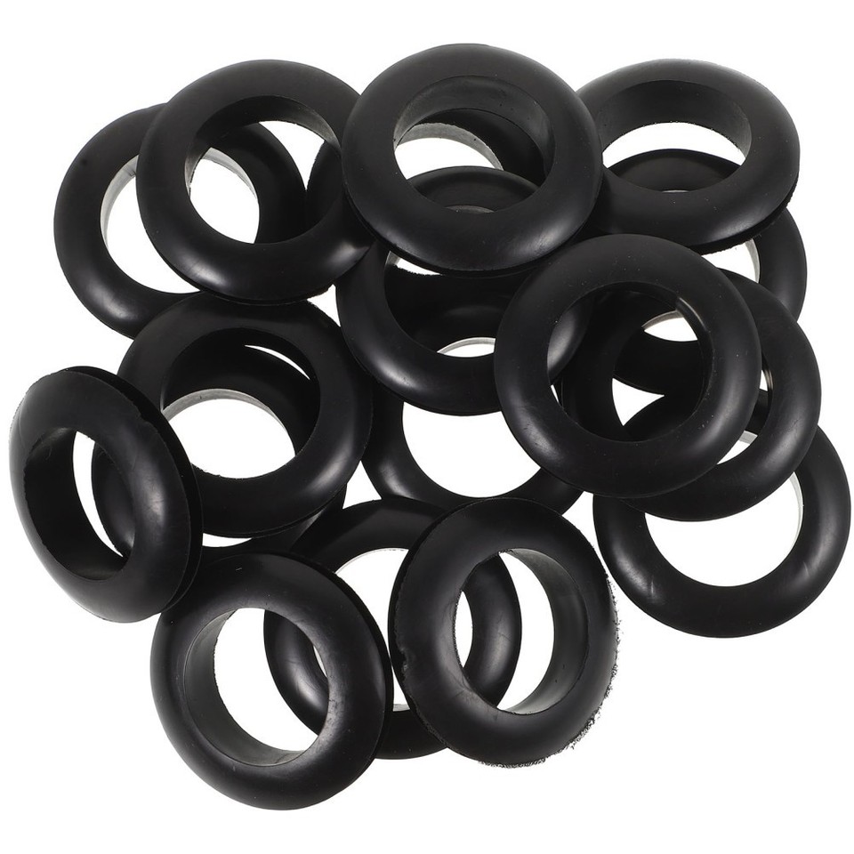 50 Pcs Plastic Gasket Wire Protection Cable Grommet Plug Electrical ...