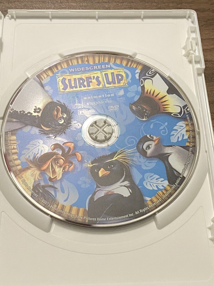 Surf's Up (DVD, 2007) Wide Screen Special Edition - Shia LaBeouf, Jeff ...