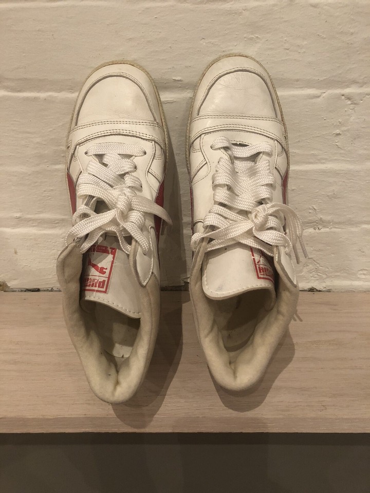 Puma West Germany Vintage OG Boris Becker Davis Cup Tennis Shoes 1986 ...