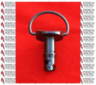 TITANIUM BLACK 17MM DZUS QUICK RELEASE 1/4 TURN FAIRING FASTENERS RACE ...