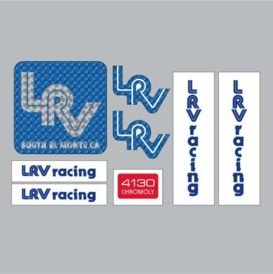LRV - BLUE decal set | eBay
