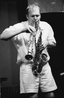 Sax Player Sean Bergin Performs Old Jazz Photo | eBay Australia