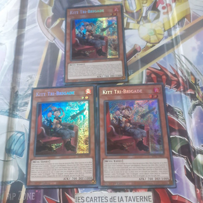 Lot Cartes Yu Gi Oh! 3 Kitt tri-brigade : MP22 - VF/secret rare | eBay