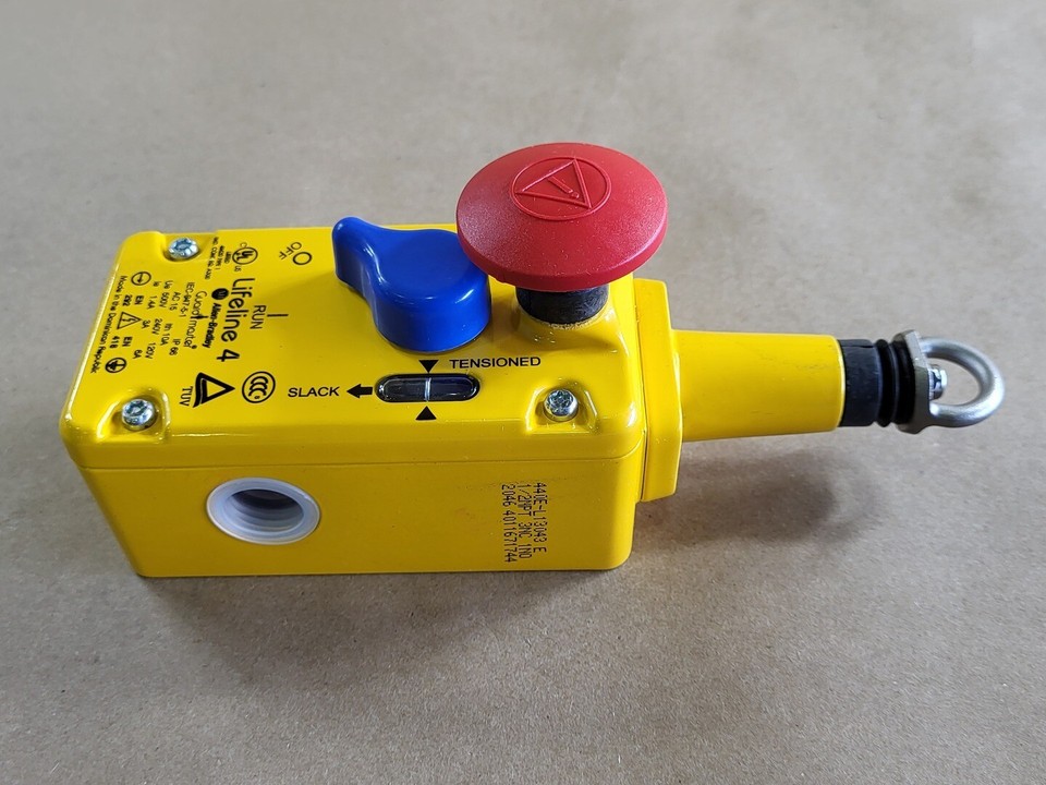 ALLEN-BRADLEY GuardMaster Cable Pull Switch 440E-L13043 | eBay