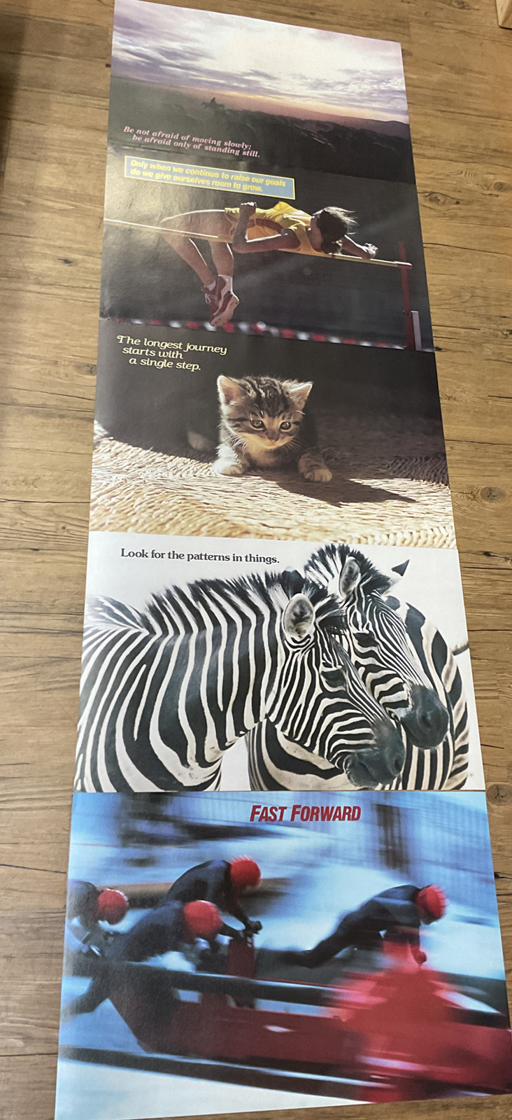 achievement By Argus theme posters 80’s-90’s lot of 5 as shown 21”x14 ...