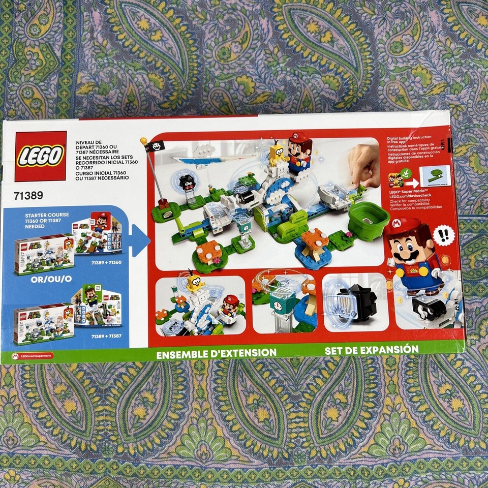 LEGO Super Mario Sets 71389 Lakitu Sky World Expansion Set NEW ...
