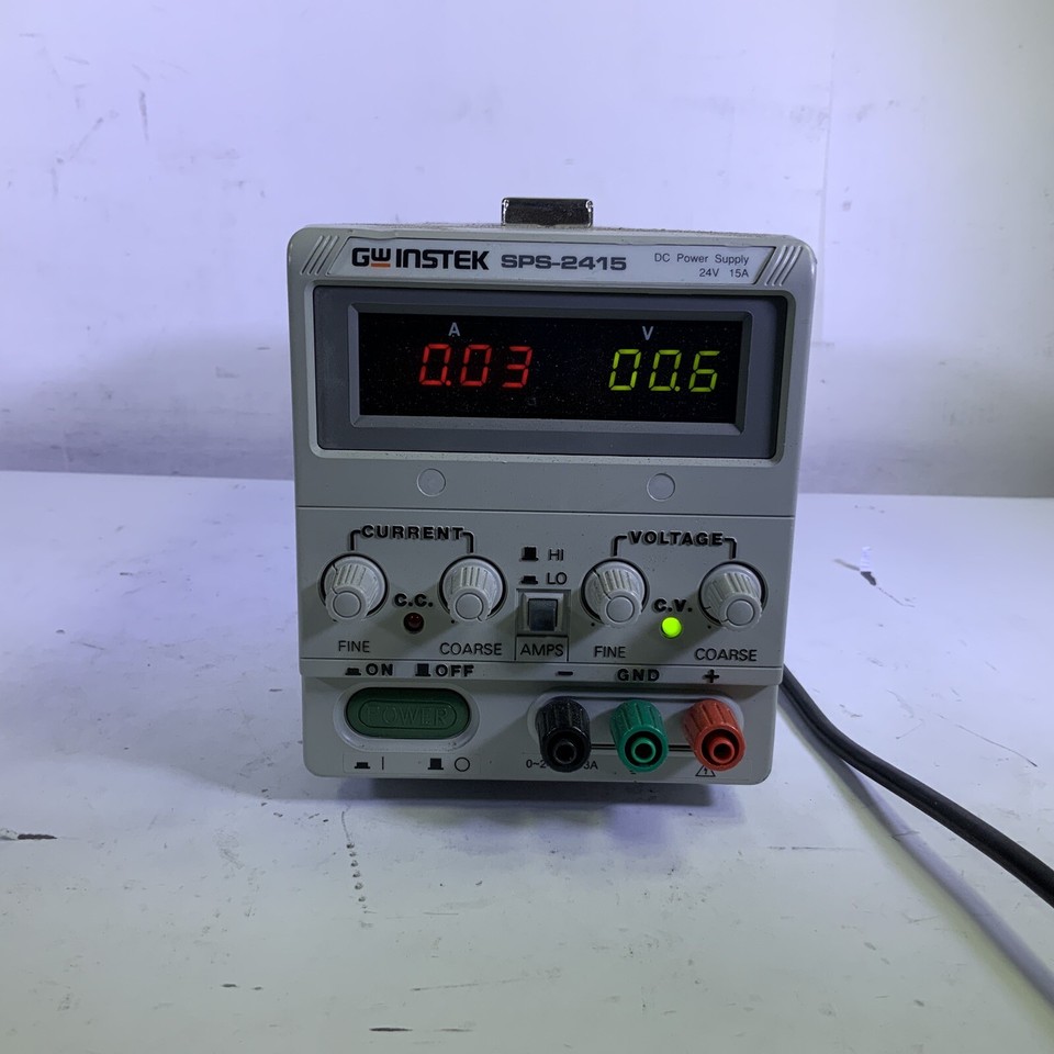 GW Instek SPS-2415 DC Power Supply, Single Output - JJ B5C | eBay