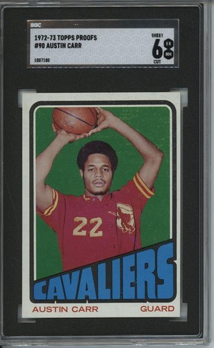 1972 Topps #90 Austin Carr 9 card progressive proof. 9a | eBay