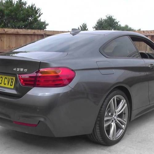 Genuine BMW F32 F36 4 Series 435d Label Sticker Badge Emblem 7356333 NO ...