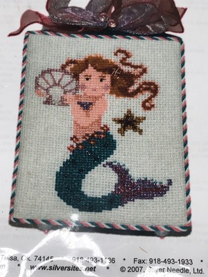 The Silver Needle Cross Stitch Kit The Little Mermaid Brooke Nolan 2007 ...