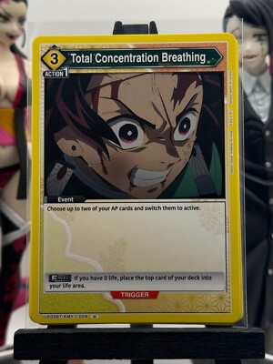 Union Arena TCG 4 Total Concentration Breathing KMY-1-029 Demon Slayer ...