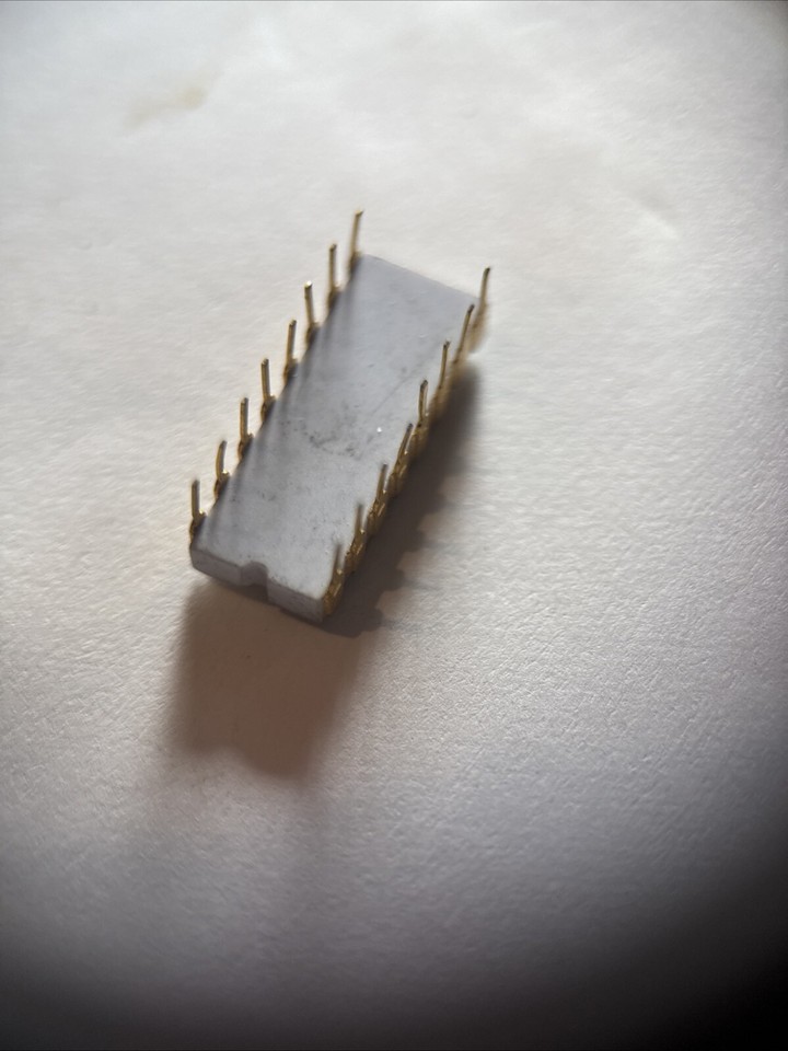 Intel 3601 Gray Traces (Zebra) PROM Chip Ceramic Gold Vintage (C4004 ...