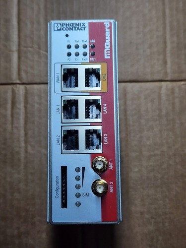 Phoenix Contact 1010463 TC MGUARD RS4000 4G ATT VPN Router (New, Tested ...
