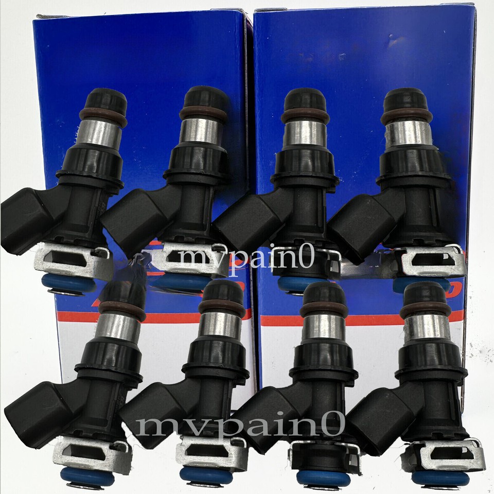 8PCS OEM Fuel Injector 12580681 217-1621 For 2004-2010 Chevy GMC 4.8/5. ...
