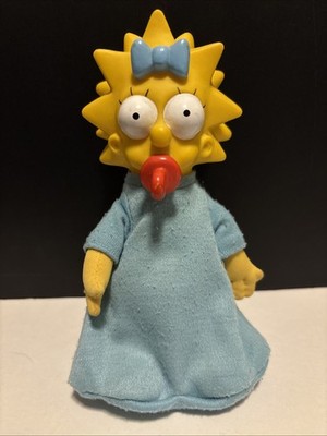 1990’s The Simpsons Maggie With Pacifier Simpson Figurine Toy | eBay
