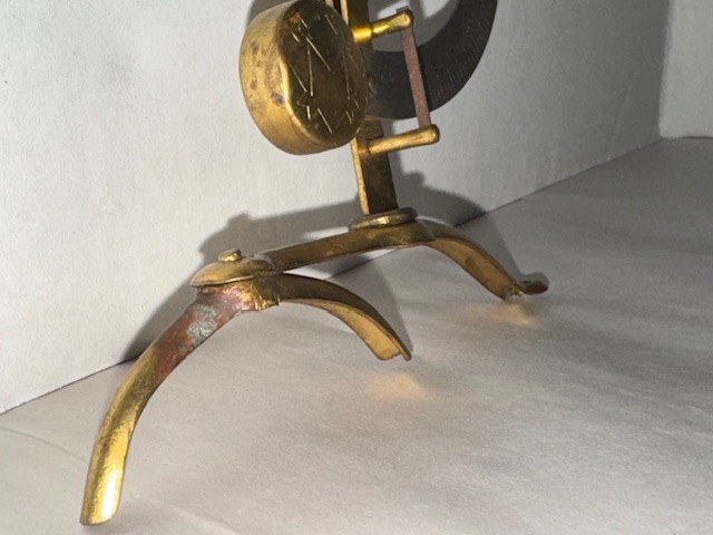 1920-1930 Folding Brass PJ Maul Pendulum Postal Letter Scale. Made in ...