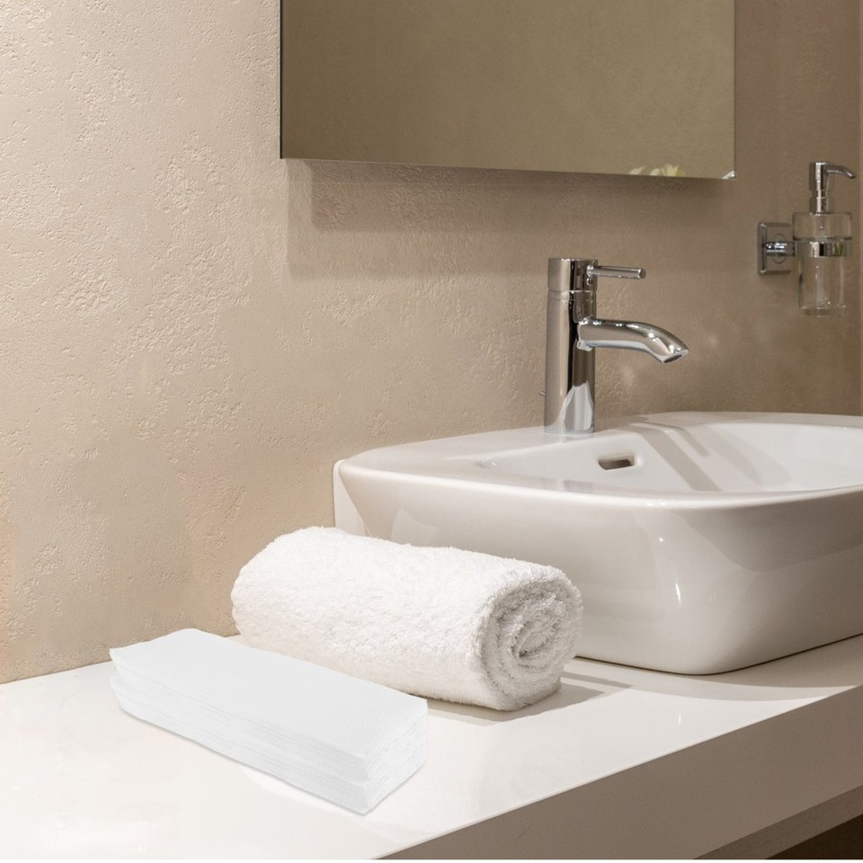 200 Pcs Hand Towels Paper Bathroom Napkin Dinner Napkins Disposable ...