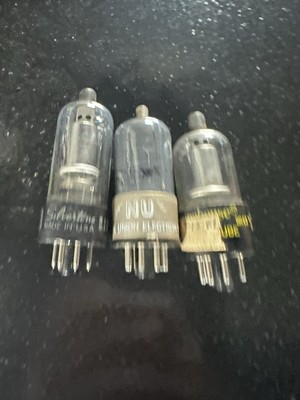 1-6A8GT NU & 1-1G3GT WESTINGHOUSE & 1-1B3GT SILVERTONE Tube!! Tested ...