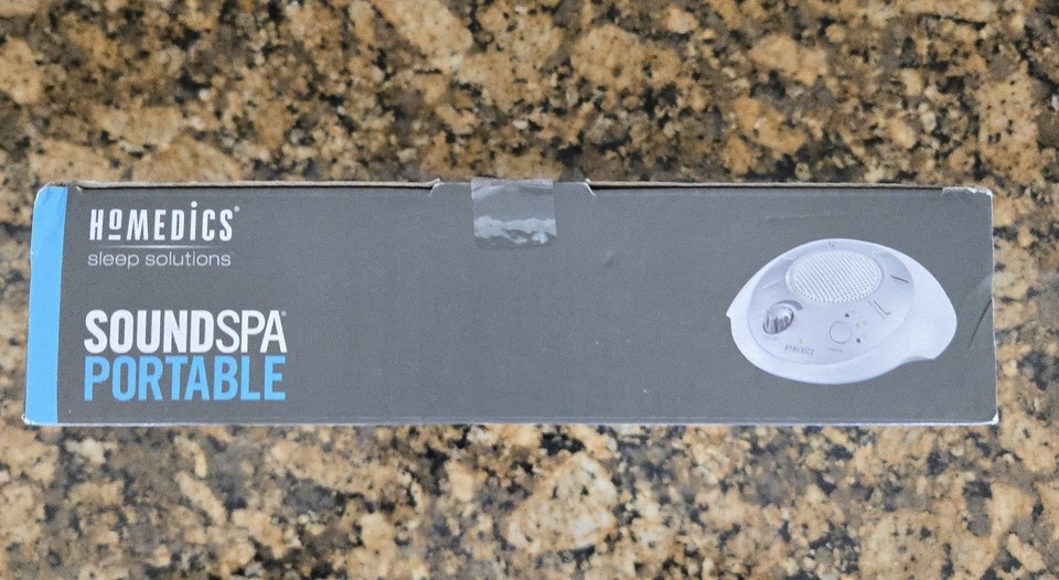 HoMEDICS SOUNDSPA PORTABLE new in box | eBay