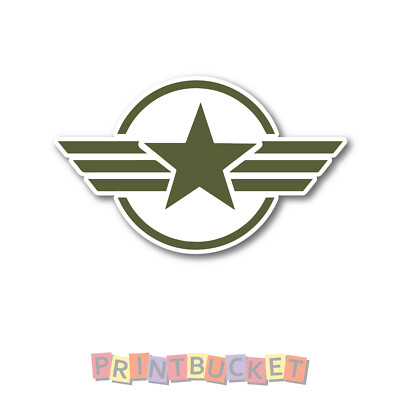 Military Star sticker 100mm quality waterproof vinyl army | eBay Australia